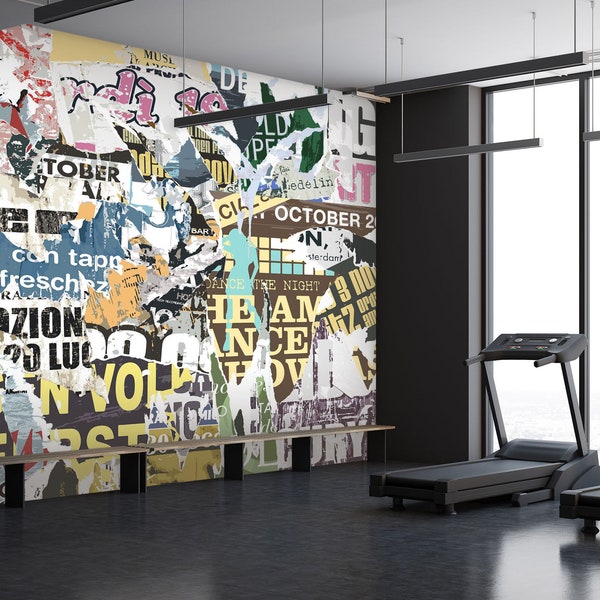 Graffiti Wallpaper Etsy Uk