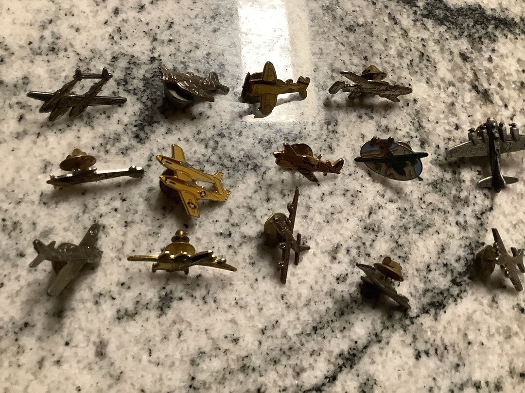 Fighter Planes Enamel Pins - Etsy