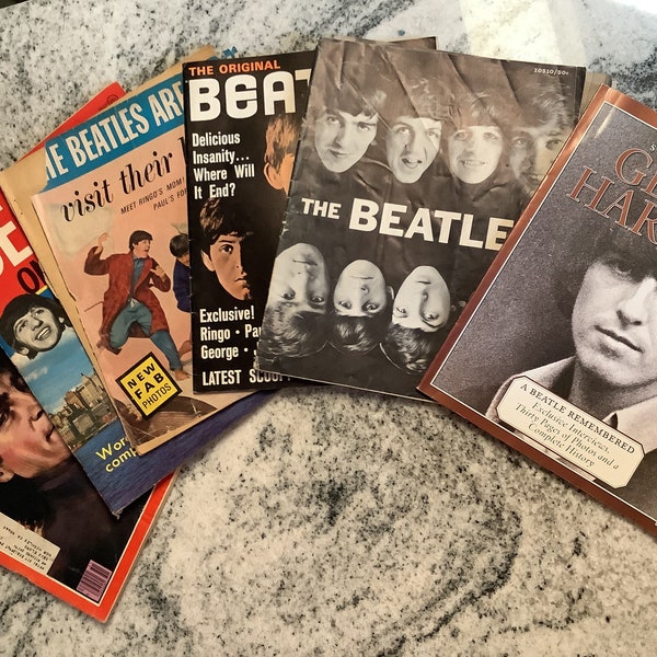Beatles Magazines - Etsy