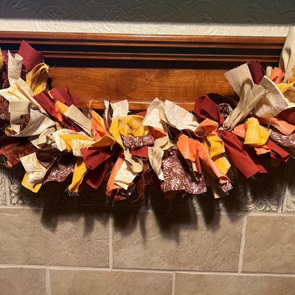 Rag Garland - Etsy