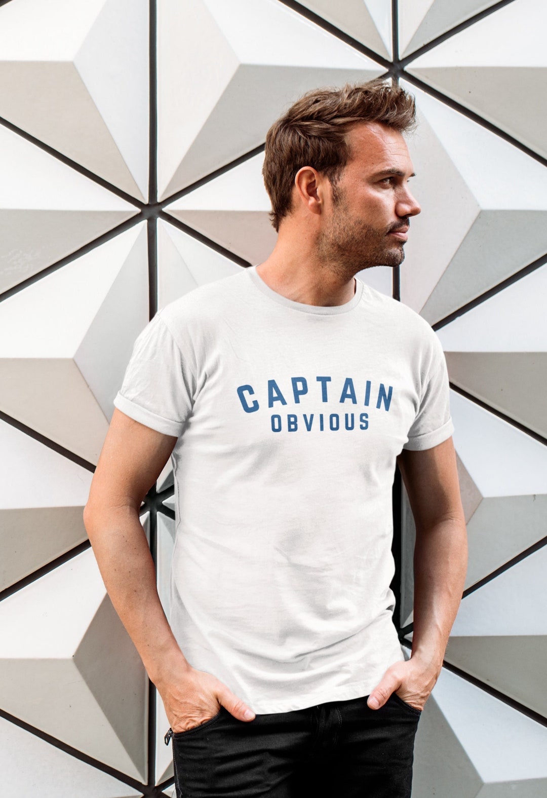 Captain Obvious T Shirt Funny T Shirt Thanks Captain Obvious T Shirt ...