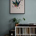 Dotted Swallow Tattoo Style Wall Art Print | Tattoo Flash Wall Decor ...