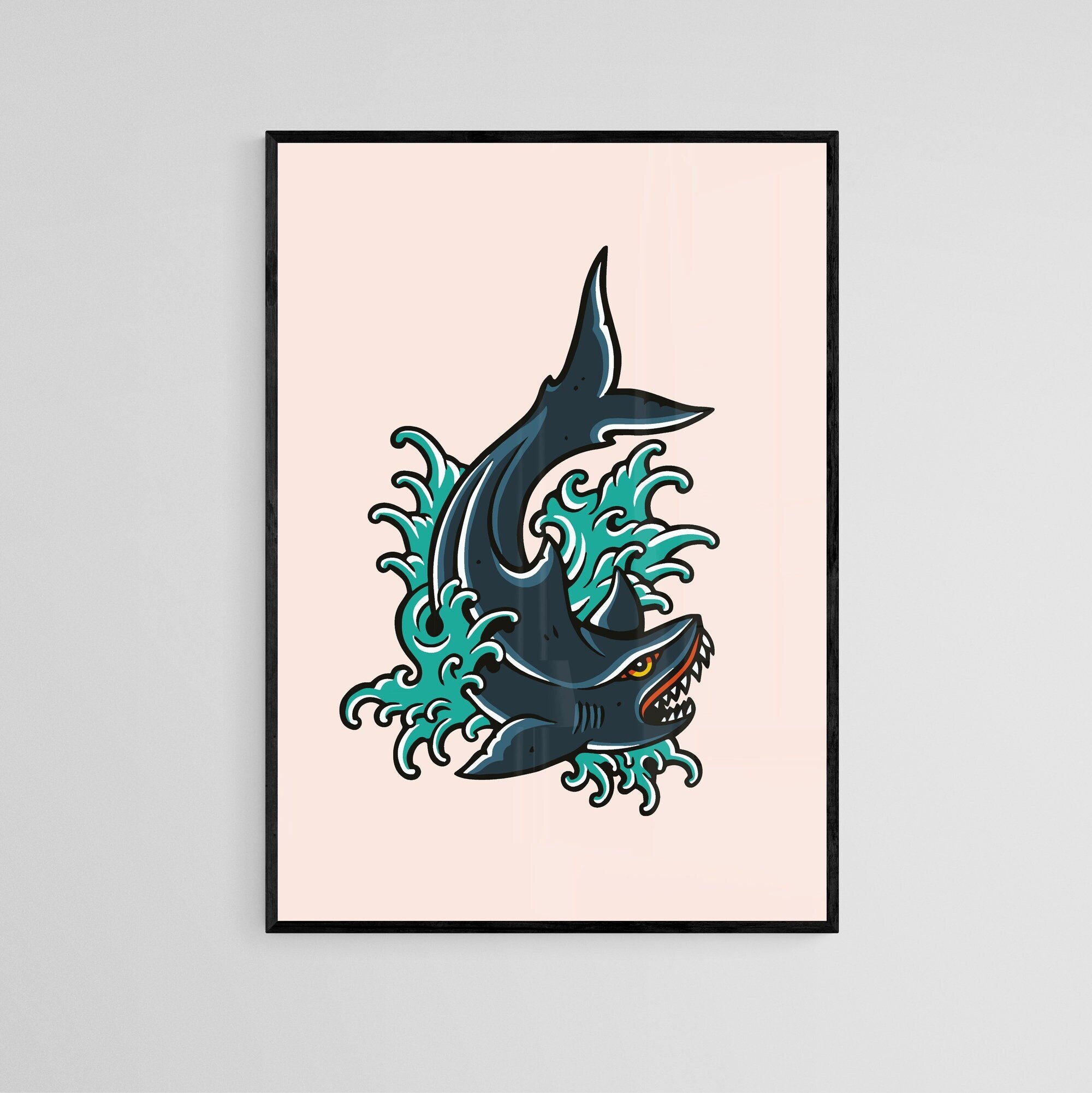 Shark Flash Art