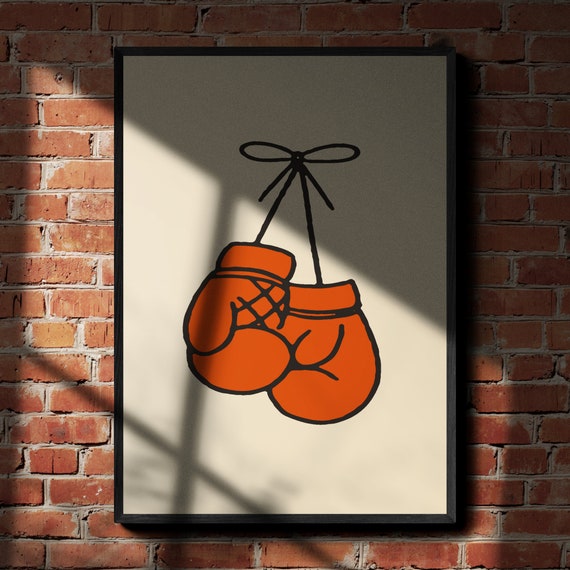 Boxing Glove Tattoo Flash