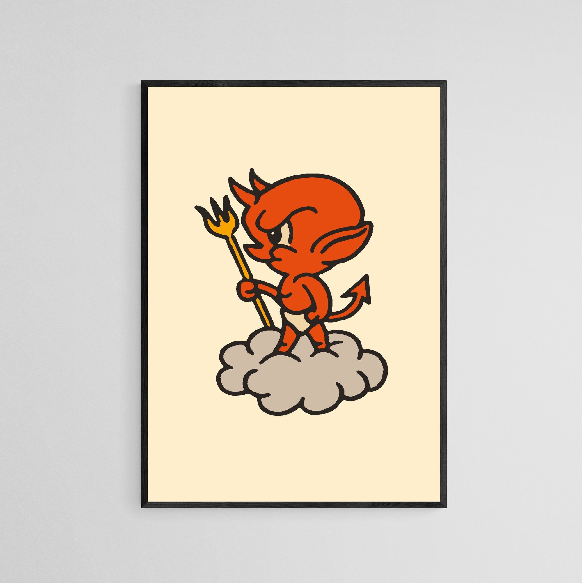 Devil Drawing Tattoo