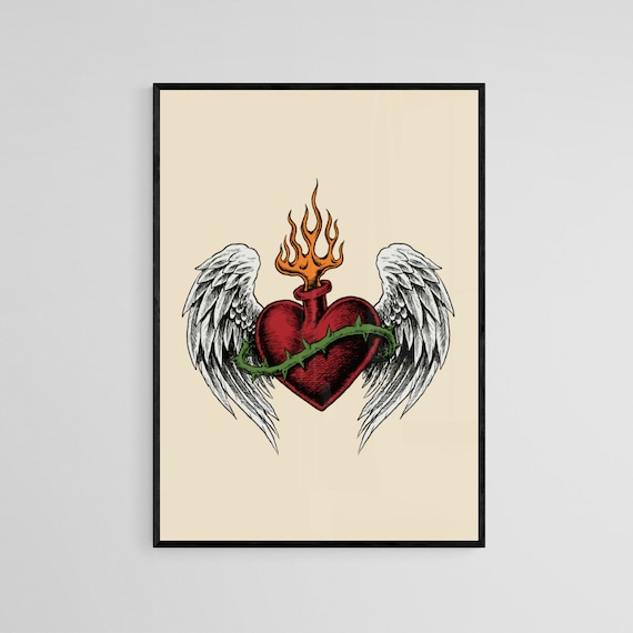 Fire Angel Tattoo