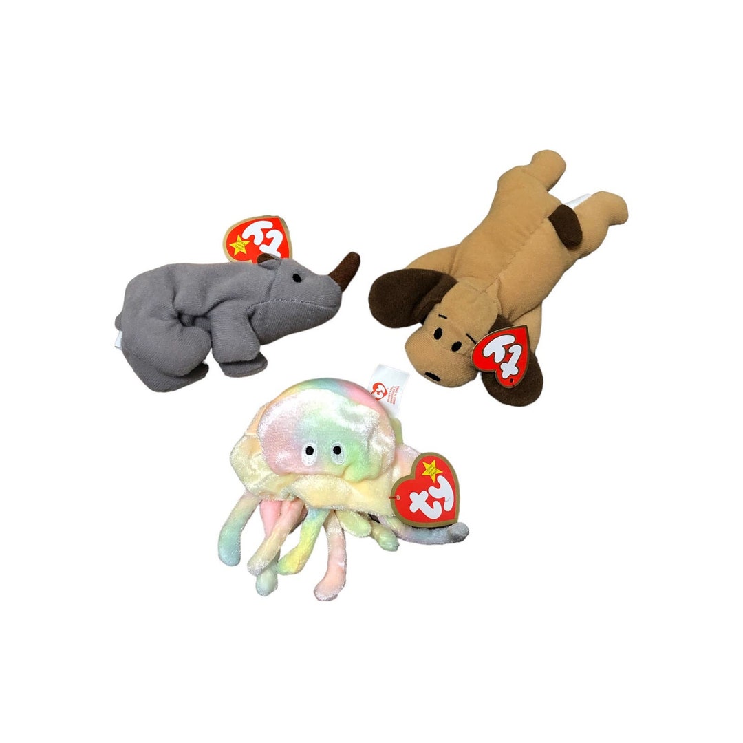 Vintage 1993-1999 Mcdonald S Bones Spike Goochy TY Beanie Babies - Etsy