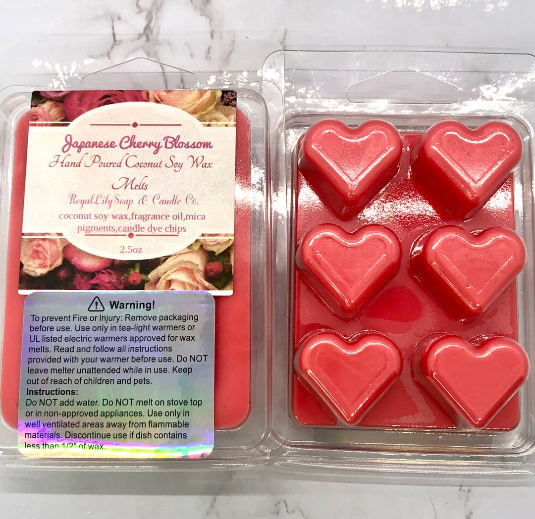 Japanese Cherry Blossom Shimmer Wax Melts - Etsy
