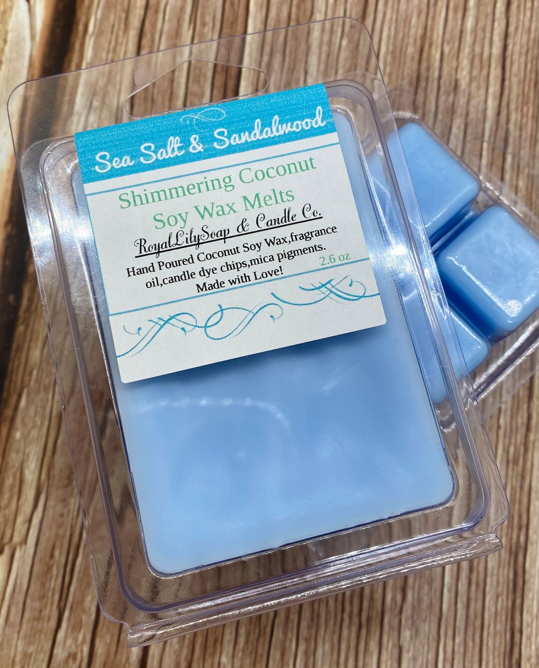 Shimmering Coco Soy Clamshell Wax Melts - Etsy