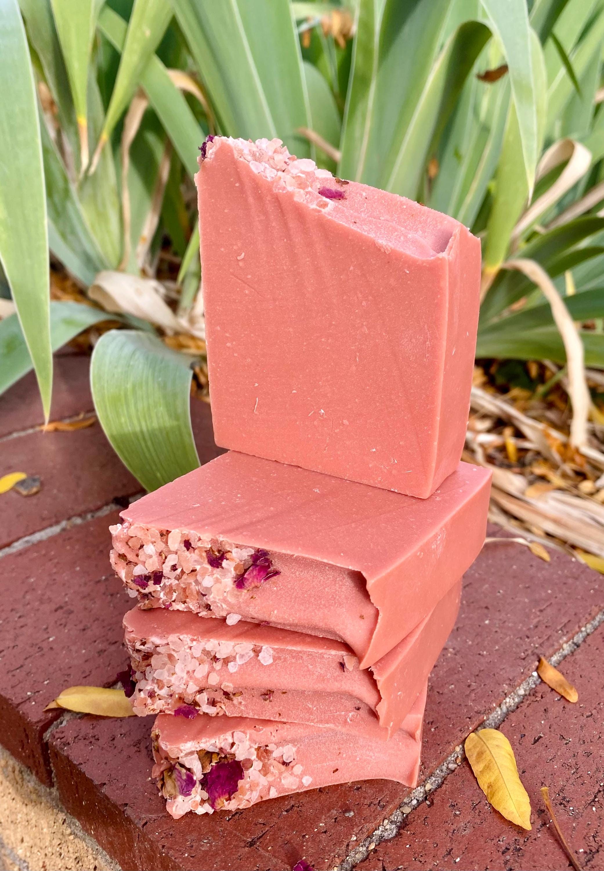 Rose Essential Oil Cold Process Soap - Etsy