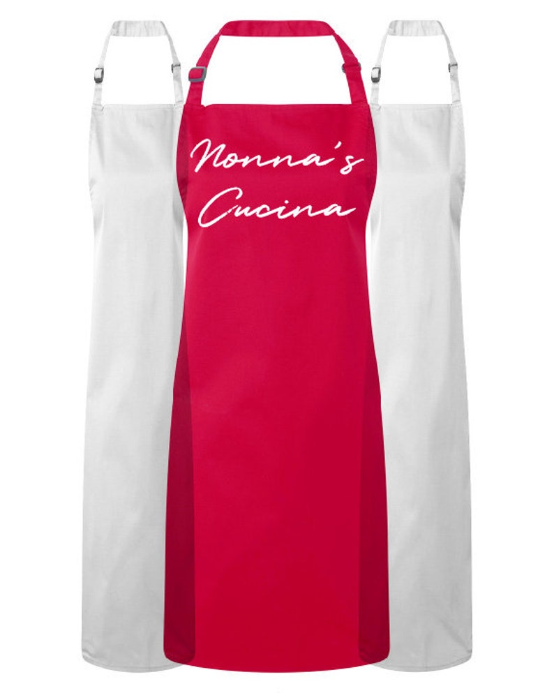 Personalized Italian Apron Custom Made Gift - Etsy