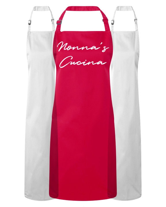 Personalized Italian Apron Custom Made Gift - Etsy