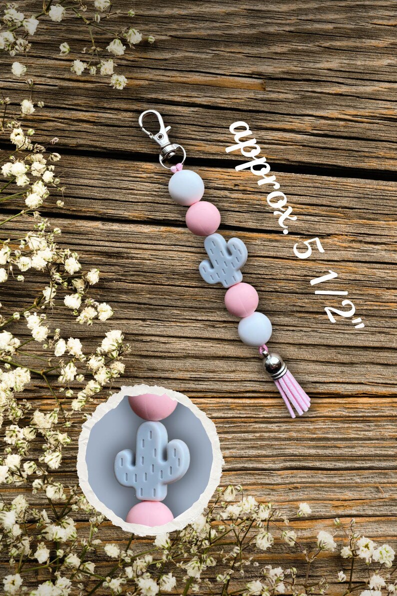 Make Your Keys Part of Your Accessories With This Cactus Keychain! or ...