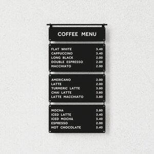 Hanging Cafe Sign - Etsy