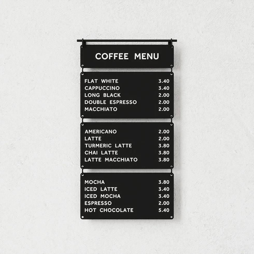 Hanging Cafe Sign - Etsy