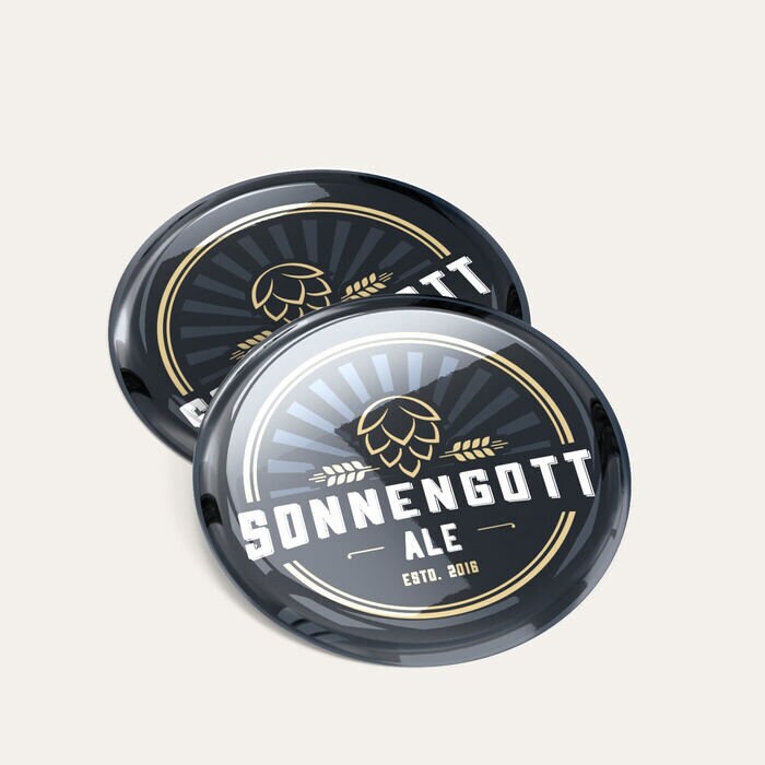 Custom Domed 3D Stickers (120 Pieces) - Etsy