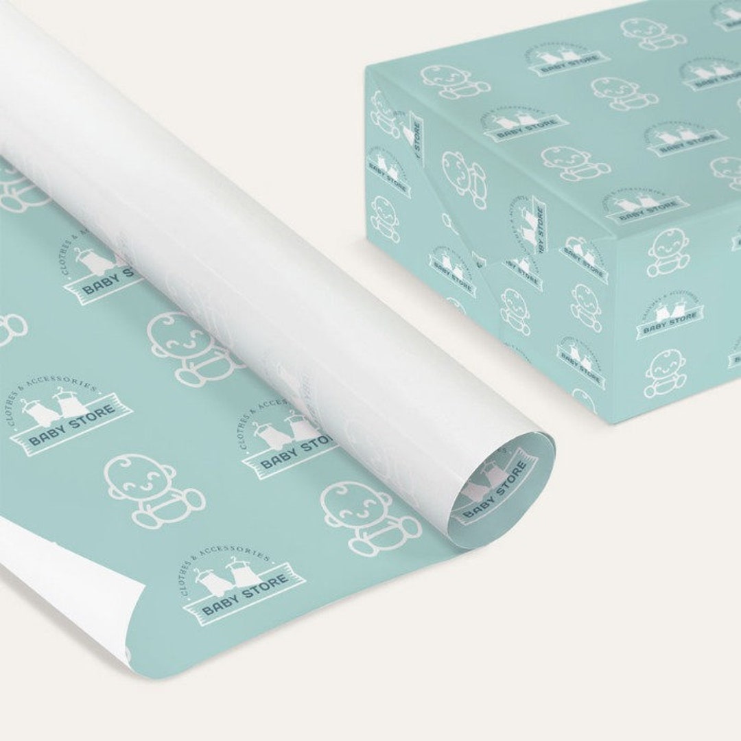 Custom Wrapping Paper (25 Sheets) - Etsy