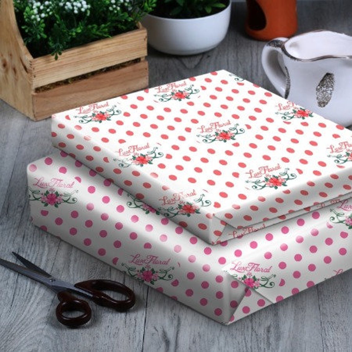 Custom Wrapping Paper (25 Sheets) - Etsy