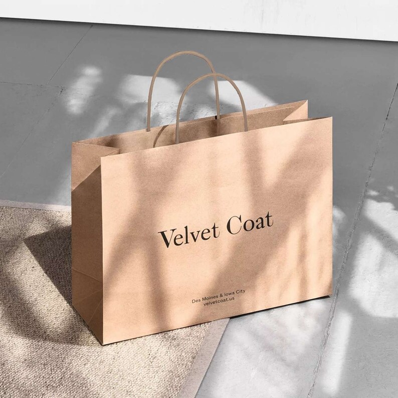 Custom Paper Shopping Bags - 250 Quantity Minimum - Etsy