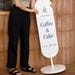 Large Standing Curve Sign - Etsy