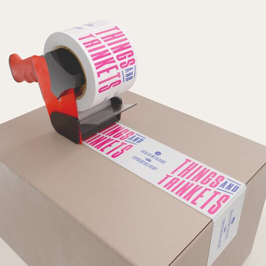 Custom Poly Packing Tape (36 Rolls or 24 Rolls) - Etsy
