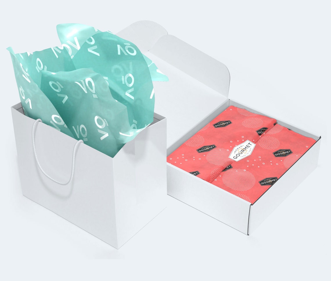 Custom Tissue Paper (10 Sheets) - Etsy