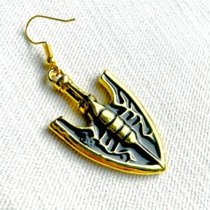 Jojo's Bizarre Adventure Inspired Stand Arrow Earrings Arrow Necklace ...