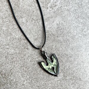 Jojo's Bizarre Adventure Inspired Stand Arrow Necklace, Glow in the ...