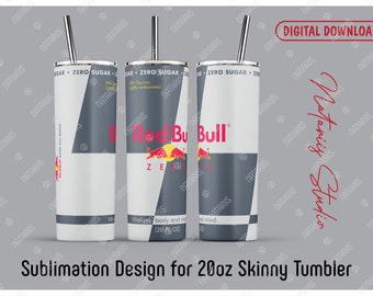 Red Bull Tumbler Wrap | Etsy