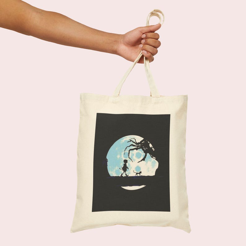 Dark Coraline Tote Bag Etsy 8311
