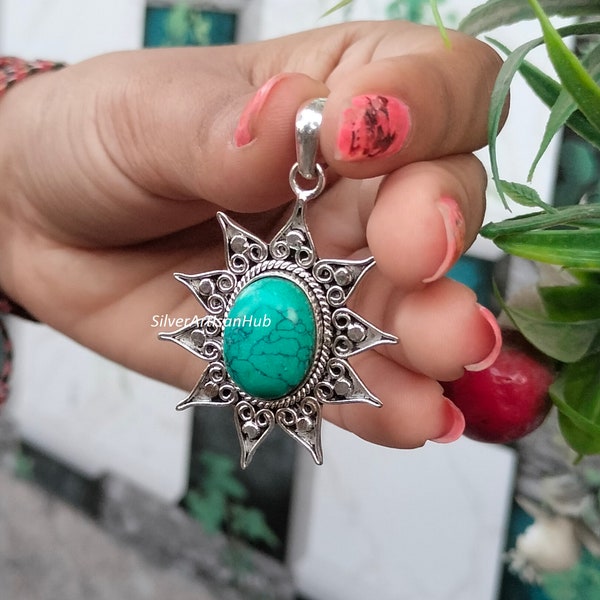 Turquoise Sun - Etsy