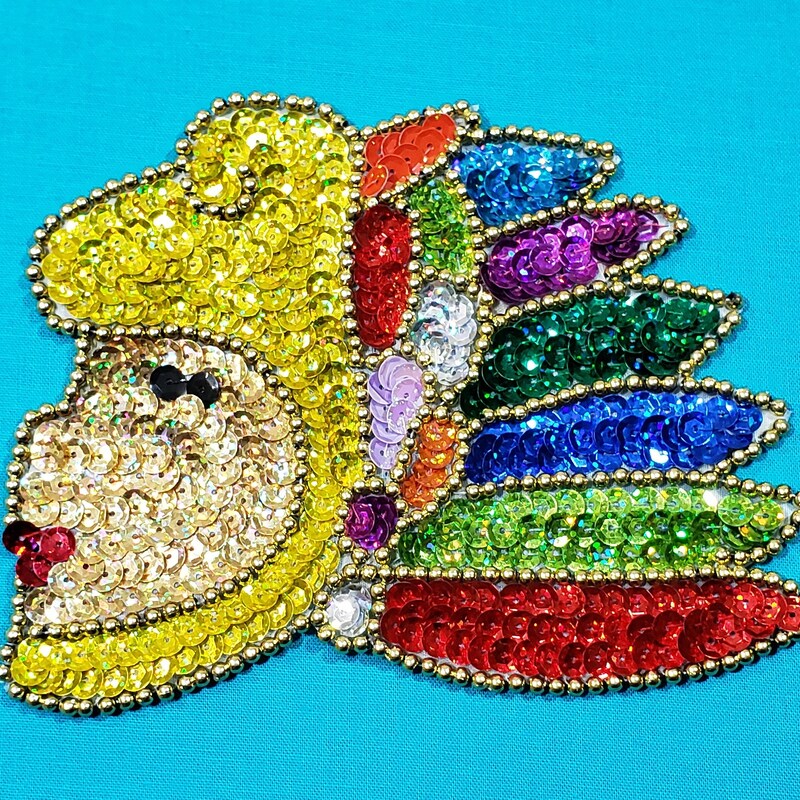 Sequin Patch Mexican - Etsy