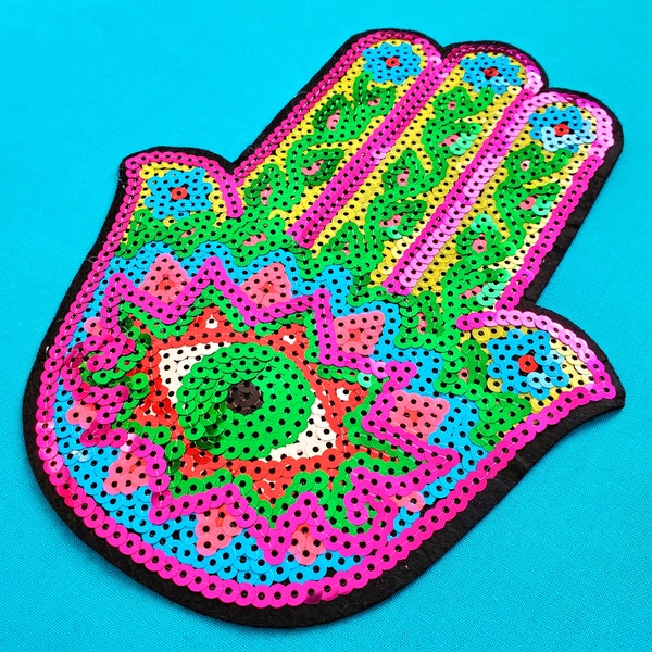 Sequin Colour Changing Patch - Etsy