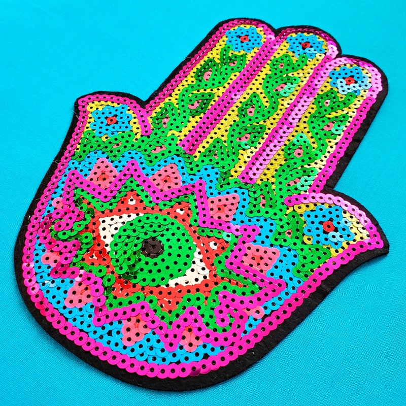Sequin Colour Changing Patch - Etsy