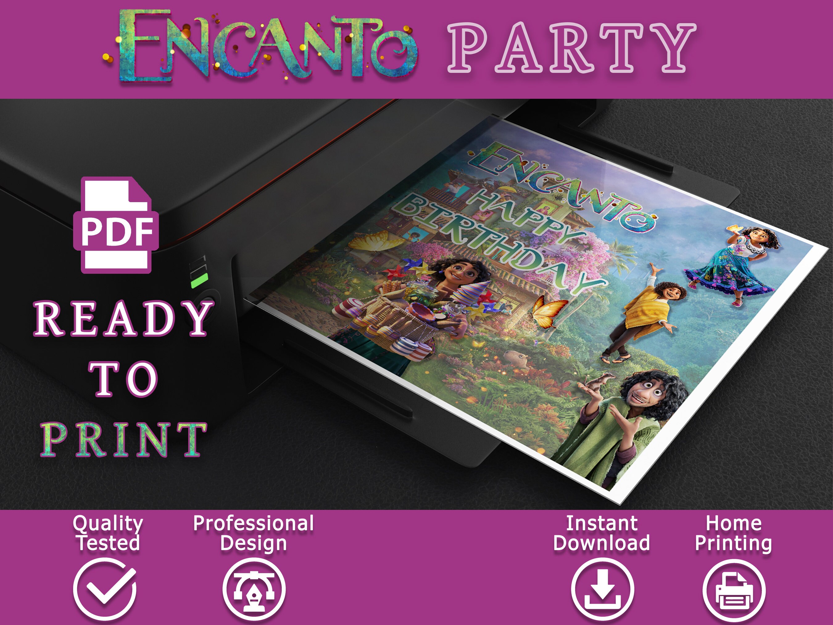Encanto Chips Bag Label Template, Encanto Birthday Party Supplies ...
