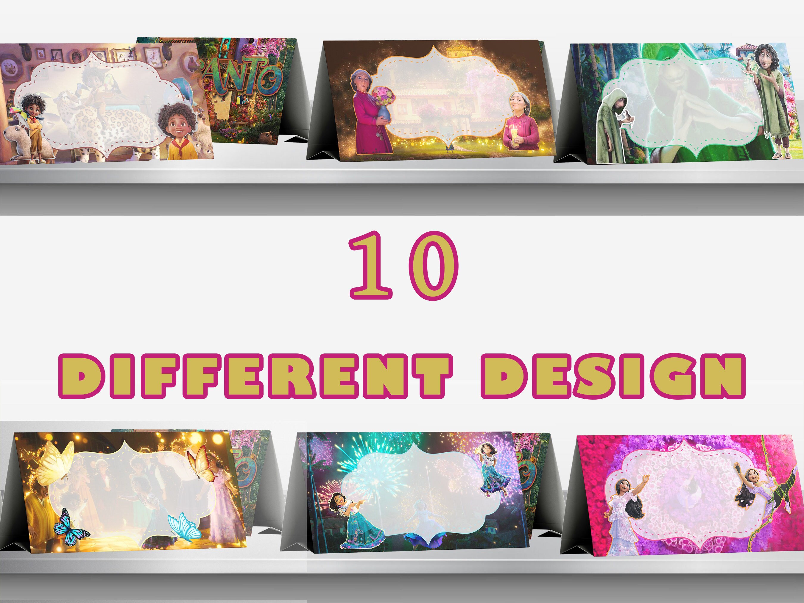 Encanto Food Labels, Encanto Food Tents Supplies, Encanto Place Cards ...