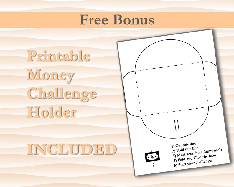 Money Saving Challenge Tracker, Printable Money Tree Spell, Envelope ...