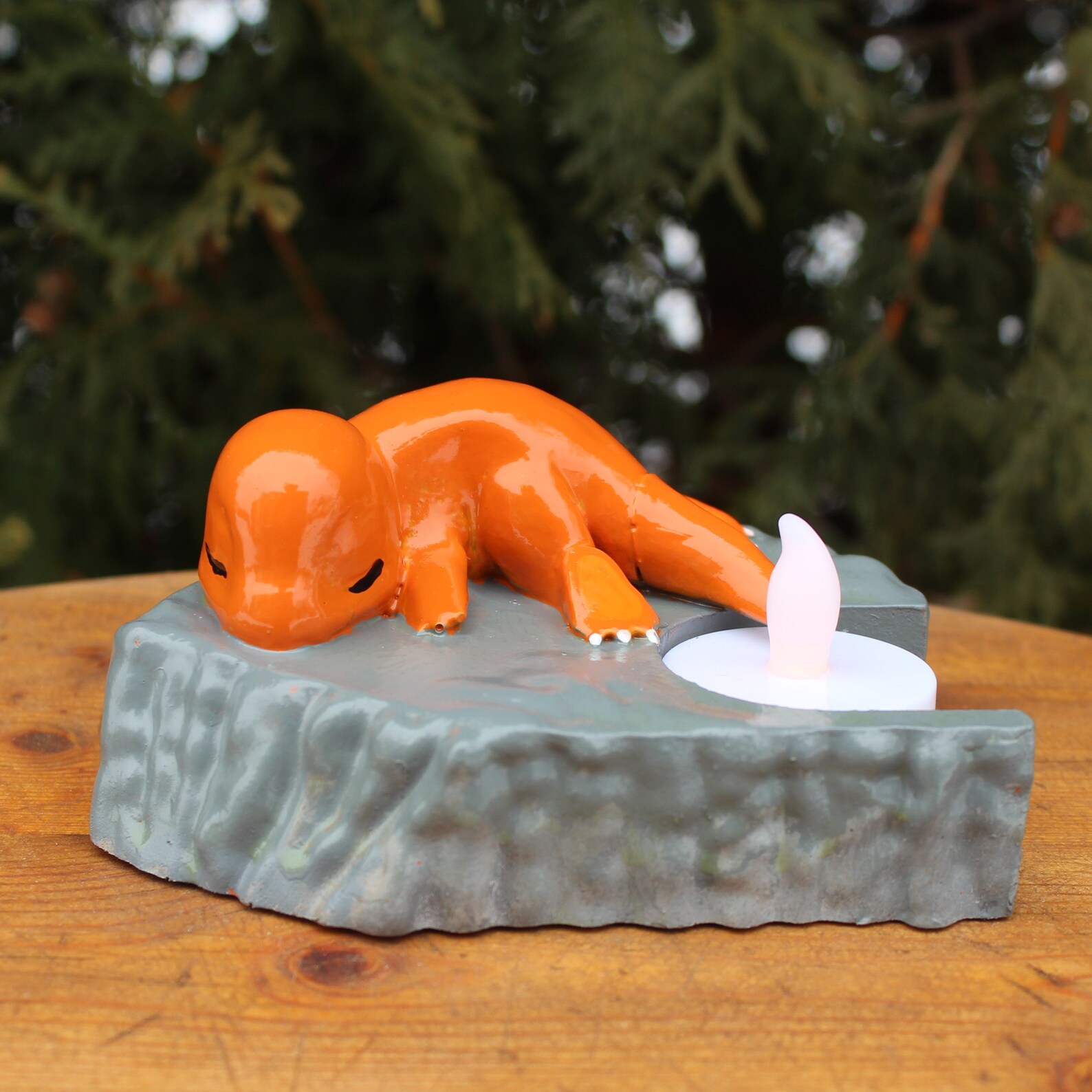 Charmander Fake Candle / Tealight Holder | Etsy