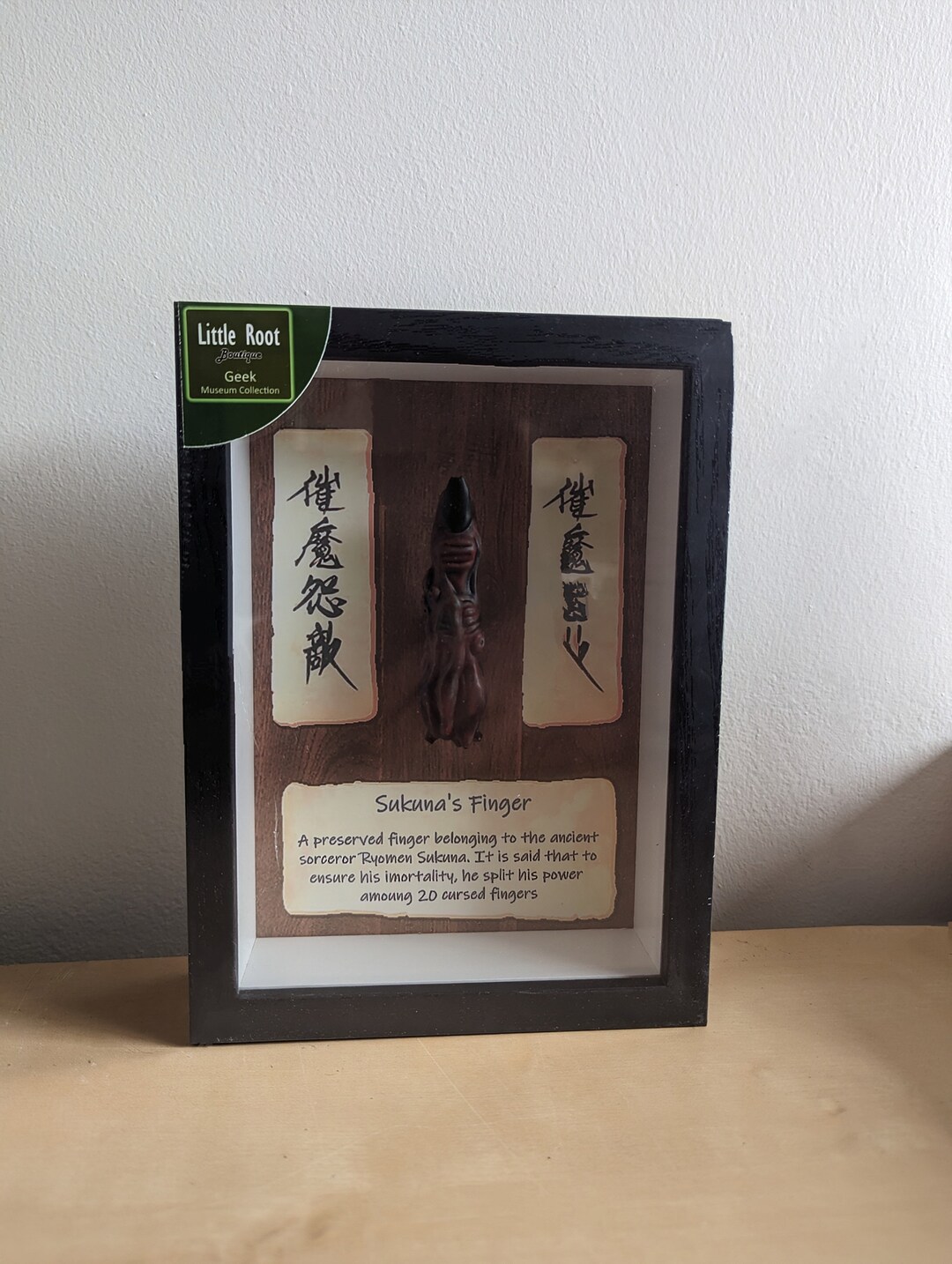 Sukuna's Finger Museum Style Display - Etsy