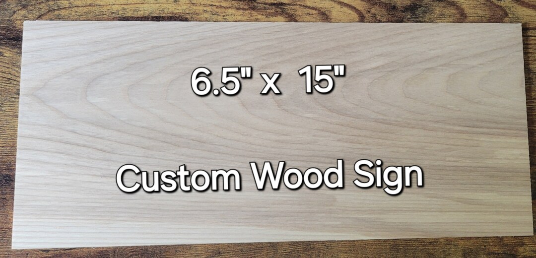 Custom Wood Burned Sign - Etsy