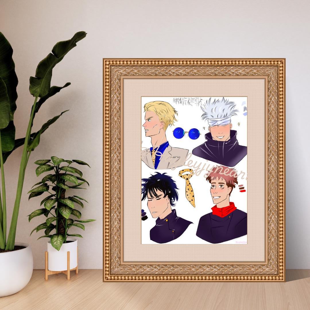 Jujustu Kaisen/ Nananmi Kento/ Gojo Satoru/ Megumi Fushiguro/yuji ...