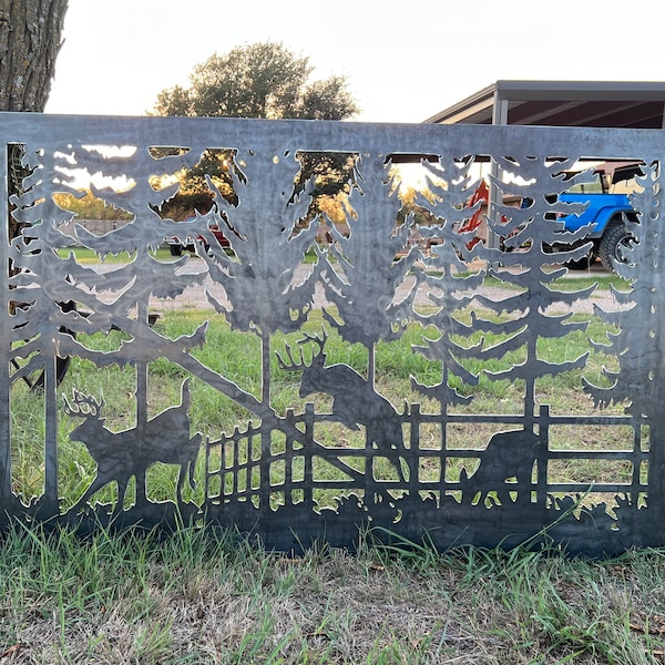 Metal Railing Panel Insert - Etsy