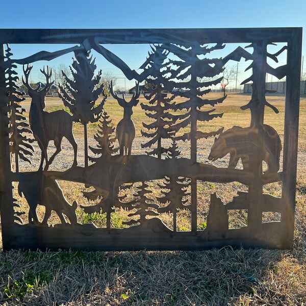 Metal Railing Panel Insert - Etsy