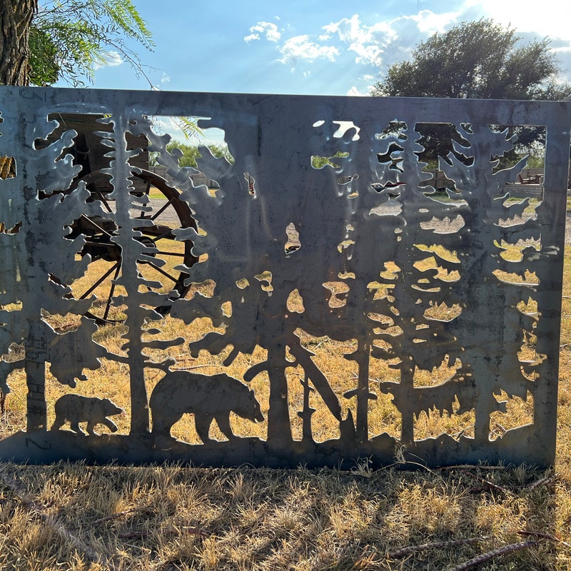 Metal Railing Panel Insert - Etsy