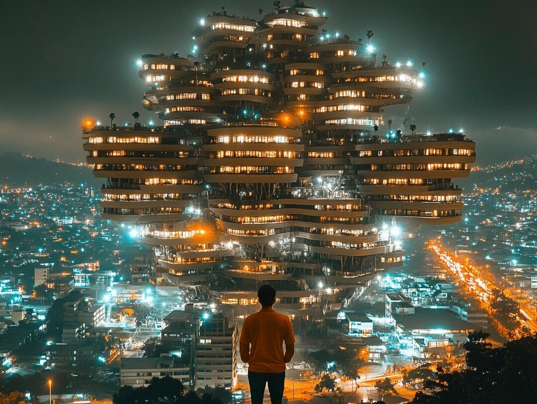 Sky Citadel Dreams - Futuristic Wall Art AI Art Poster Canvas - Etsy