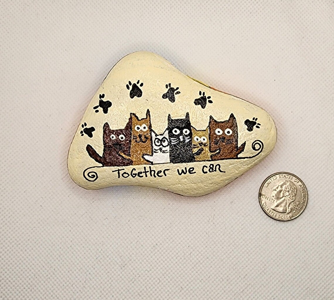 Painted Rock, Be Amazing/together, Painted Stone, Rock Art, Painted ...