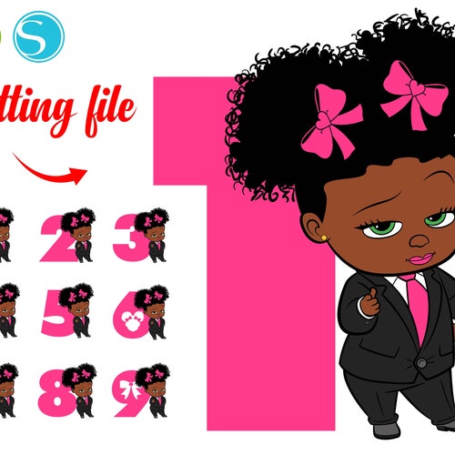 Girl Baby Boss Backdrop - Etsy