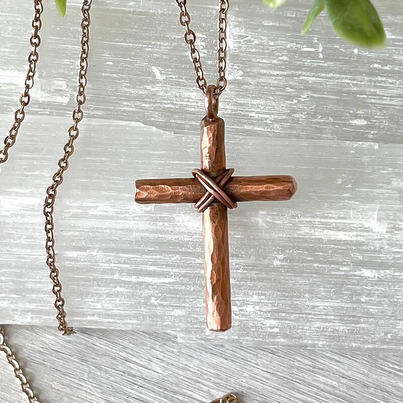 Copper Cross - Etsy