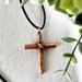 Bohemian Cross Necklace Boho Chic Accessories Spiritual - Etsy