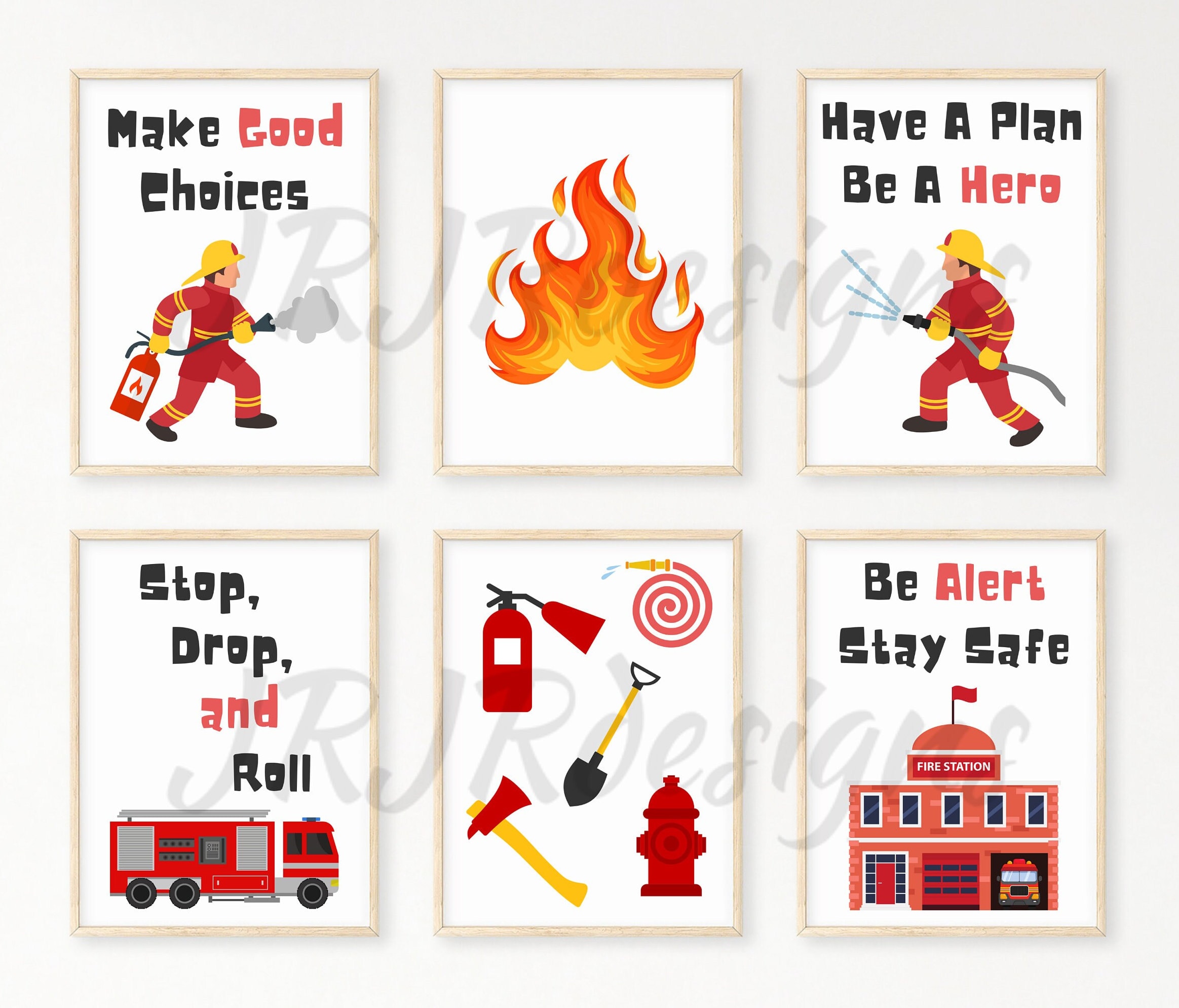 Fire Safety Posters Printable